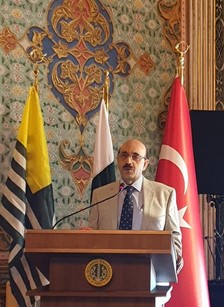 President Azad Jammu & Kashmir attends the International Symposium on ...