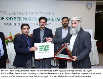 Fatima Fertilizer signs MoU with KPK Government to increase food ...