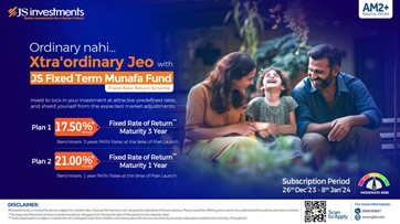 JS Investments launches its fixed-term Munafa Fund. - Trade Chronicle