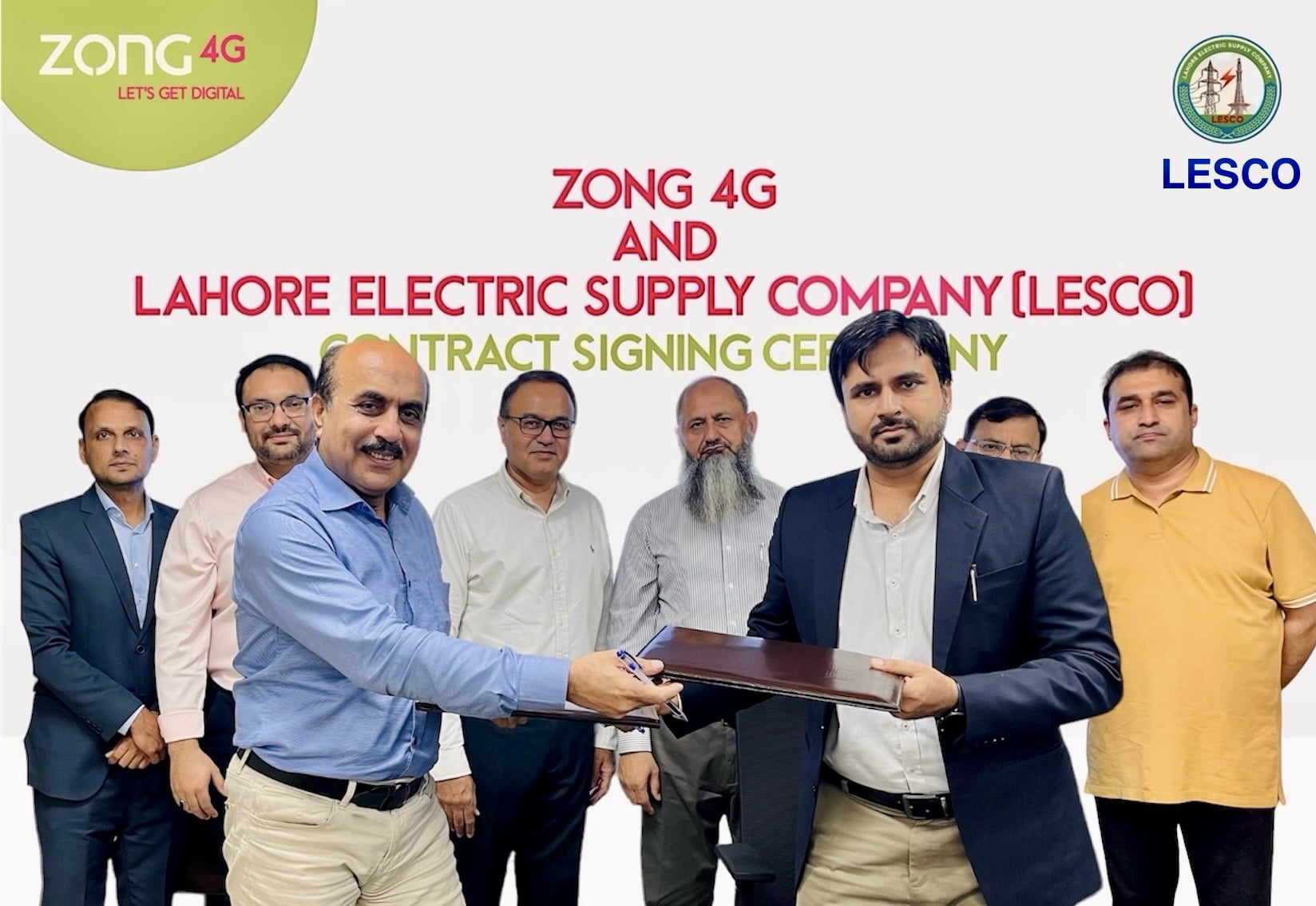 Zong 4g has partnered with LESCO to serve their business communication ...