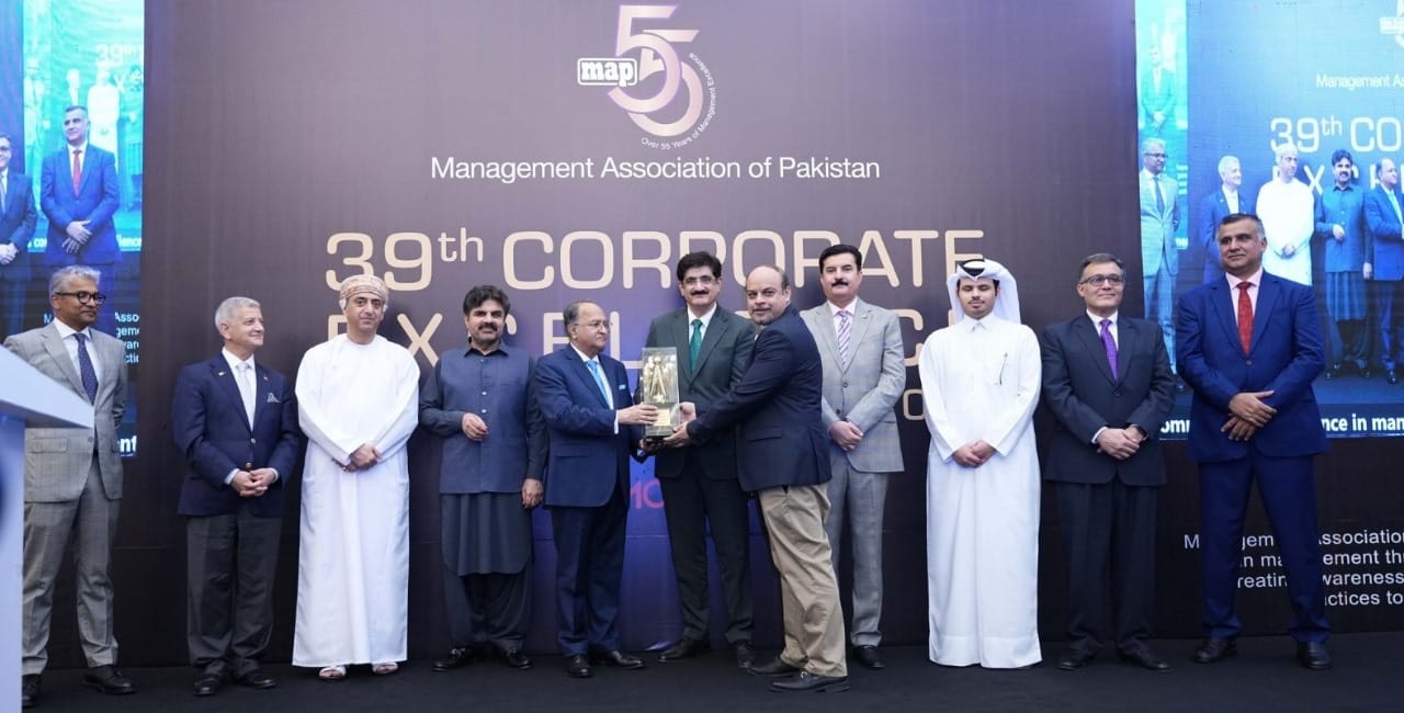 Lucky Cement wins excellency award at the 39th MAP Awards - Trade Chronicle