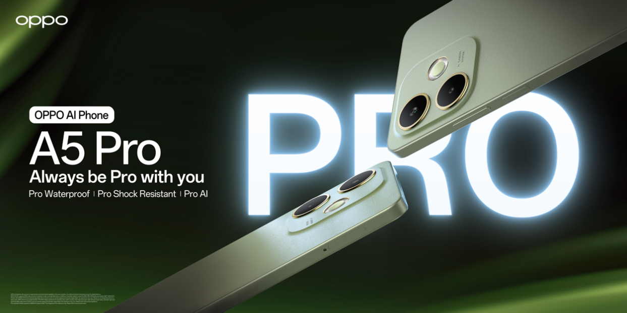 OPPO is set to introduce its latest masterpiece, the OPPO A5 Pro ...